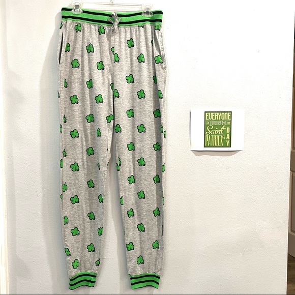 MAD Engine | Pants | Mad Engine Shamrock Pajama Pants Unisex Medium ...